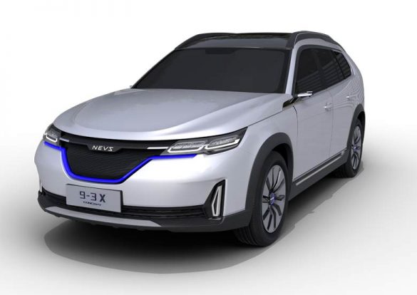 NEVS Officially Shows Its All-new NEVS 9-3 EV Sedan And NEVS 9-3x SUV EV!