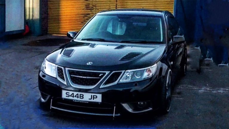Saab Turbo X Sounds Brutal with New Custom Exhaust – Video