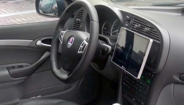 The Custom Multimedia Infotainment System With Navigation For Saab 9-3 ...