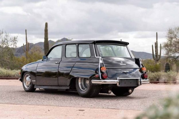 The 51-year-old Saab 95 is Fitted With an 8.2-liter V8