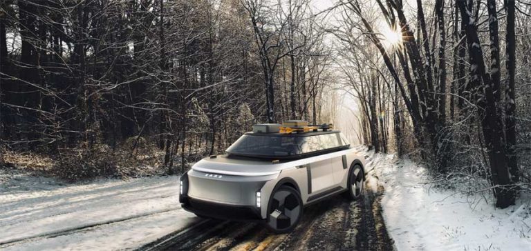 Saab E900X - Saab 900 Reimagined As Electric Off-Road Concept
